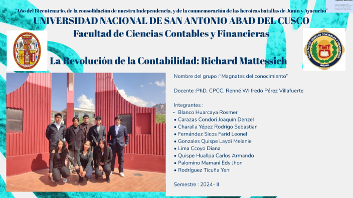 La Revolución de la Contabilidad: Richard Mattessich by Joaquin Carazas ...