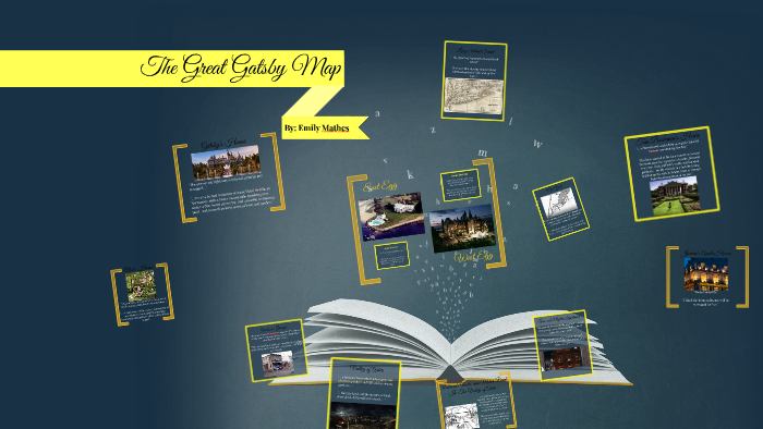The Great Gatsby Setting Map by Emily Mathes on Prezi