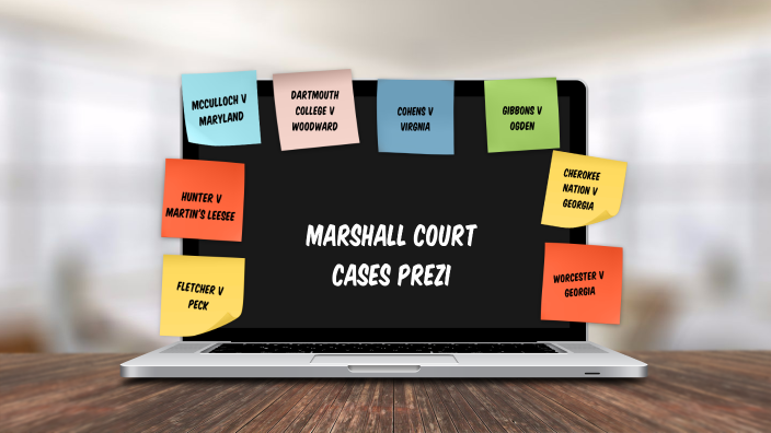 Marshall Prezi Court Cases by Ny Antsa Razafinjatovo (Student) on Prezi