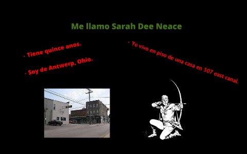 Proyecto del fin del ano - Espanol 1 by Sarah Neace on Prezi