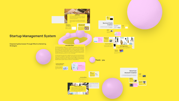 Startup Management System by bbc on Prezi