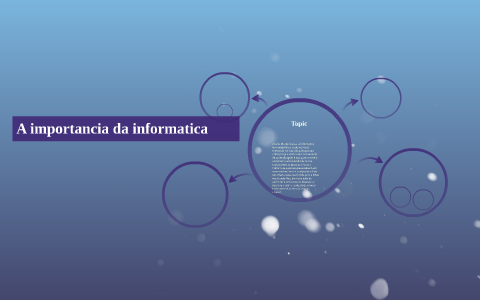 A importancia da informatica by Vitor Frozzi on Prezi