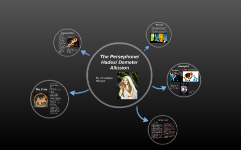 The Persephone/Hades/Demeter Allusion by Christopher Metzger on Prezi