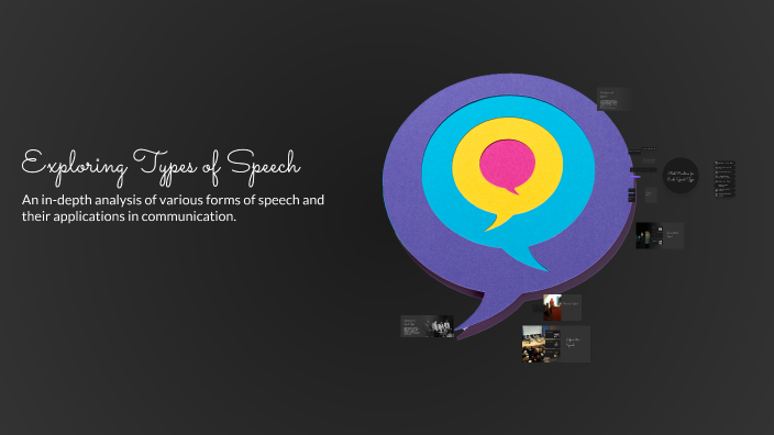 Exploring Types of Speech by Marie Angely Palomar on Prezi