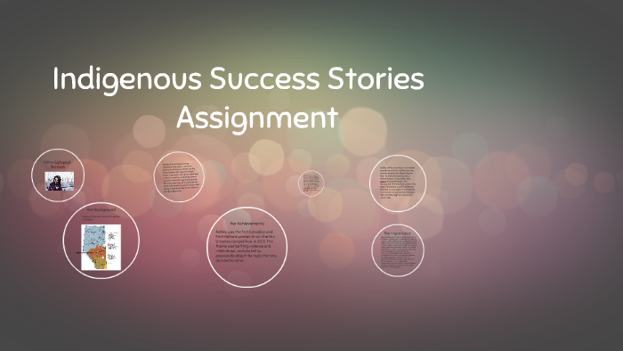 Indigenous Success Stories by A K on Prezi
