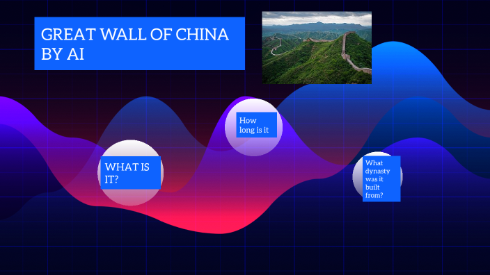 Great wall of china by AI by Paula Crabb on Prezi