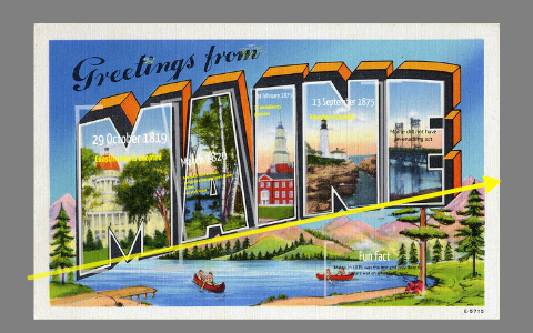 Maine Timeline by Katelyn Collins