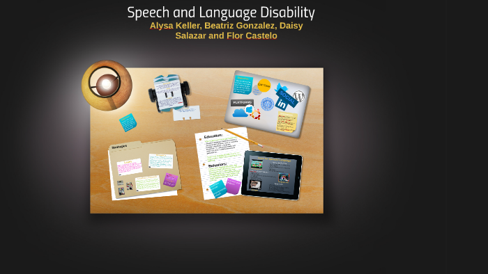 Speech And Language Disability By Alysa Keller Speech And Language Disability By Alysa Keller