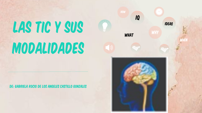 las tic y sus modalidades by Gabriela Castillo Gonzales on Prezi