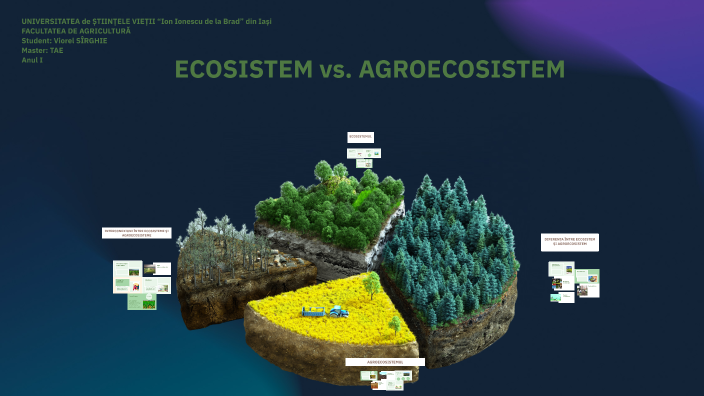 Ecosystem vs Agroecosystem by Cristina Ciobanu on Prezi