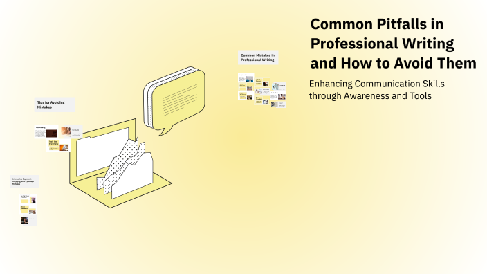 Common Pitfalls in Professional Writing and How to Avoid Them by Tarun ...