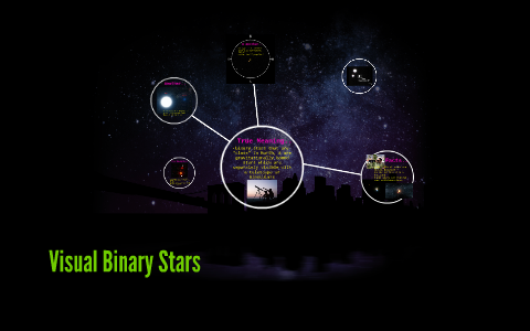 Visual Binary Stars by samira teaker on Prezi