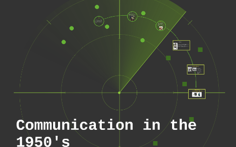 Communication in the 1950's by Maha Khalif on Prezi