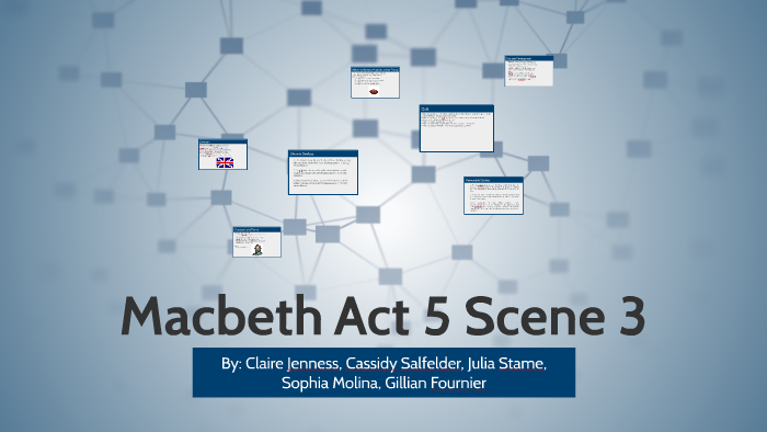 Macbeth Act 5 Scene 3 by Gillian Fournier on Prezi