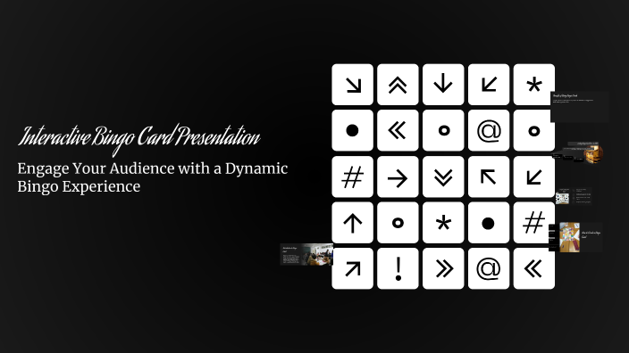Interactive Bingo Card Presentation by Trong Nguyen on Prezi