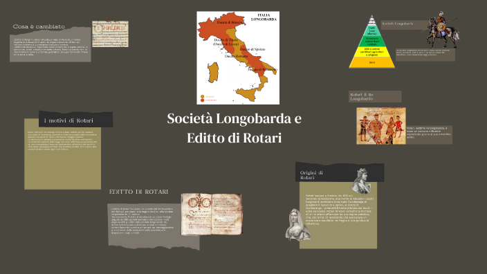 Società Longobarda e Editto di Rotari by salvatore tancredi on Prezi
