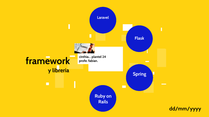 4 frameworks y 1 libreria by cinthia correa hdez on Prezi