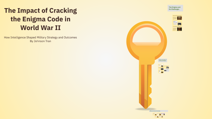 The Impact of Cracking the Enigma Code in World War II by johnson tran ...