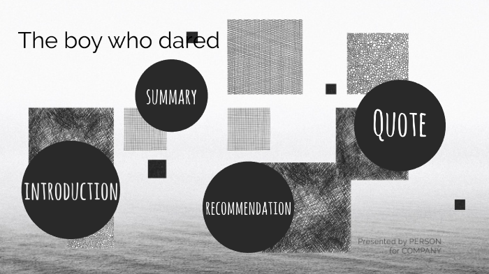 book presentation-The boy who dared by Luis Villalpando on Prezi