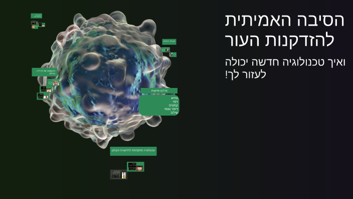 הסיבה האמיתית להזדקנות העור by Sarah Dahan on Prezi