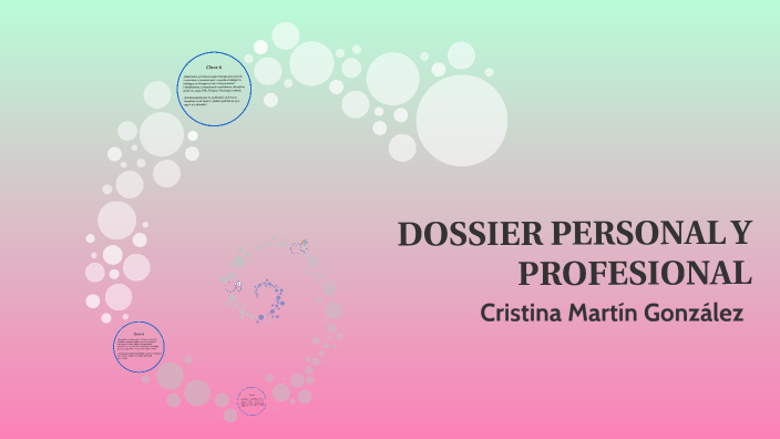 dossier personal y profesional by cristina martin on Prezi