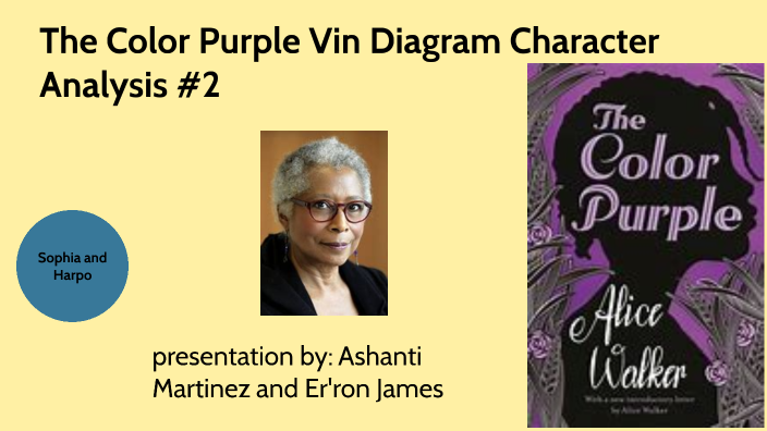 The Color Purple Vin Diagram Character Analysis #2 by erron james on Prezi