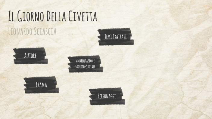 Il Giorno della Civetta by Alfredo Tommasini on Prezi