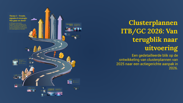 Clusterplannen ITB/GC 2026: Van terugblik naar uitvoering by Tim Boot ...