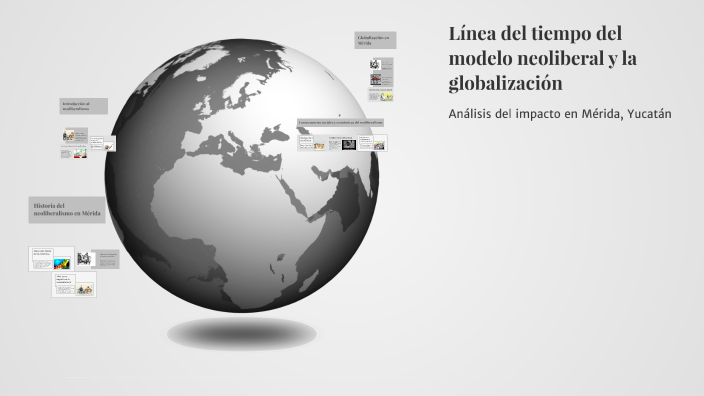 Línea del tiempo del modelo neoliberal y la globalización by Angel ...