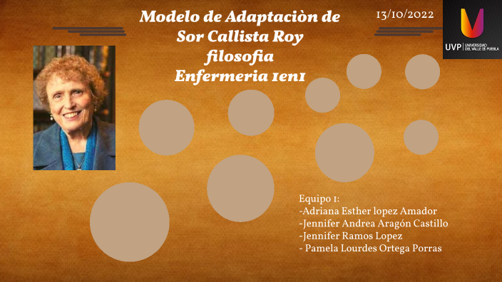 MODELO DE ADAPTACIÒN SOR CALLISTA ROY by Pamela Lourdes Ortega Porras ...