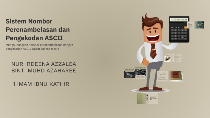 Sistem Nombor Perenambelasan dan Pengekodan ASCII by IRDEENA AZZALEA on ...