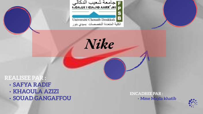 nike by gangaffou souad on Prezi