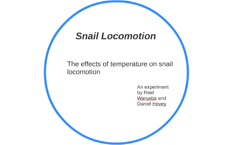 Snail Locomotion by Reid Warsaba on Prezi