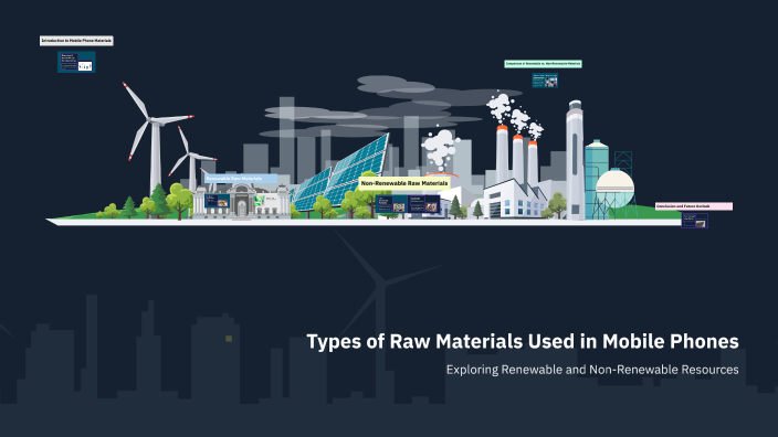 Types of Raw Materials Used in Mobile Phones by mareesa ghai on Prezi