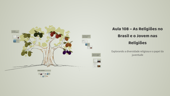 Aula 108 – As Religiões no Brasil e o Jovem nas Religiões by FERNANDA ...