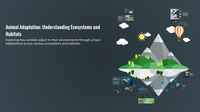 Animal Adaptation: Understanding Ecosystems and Habitats by Afreen moh ...