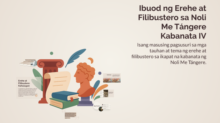 Ibuod ng Erehe at Filibustero sa Noli Me Tángere Kabanata IV by Edlaine ...