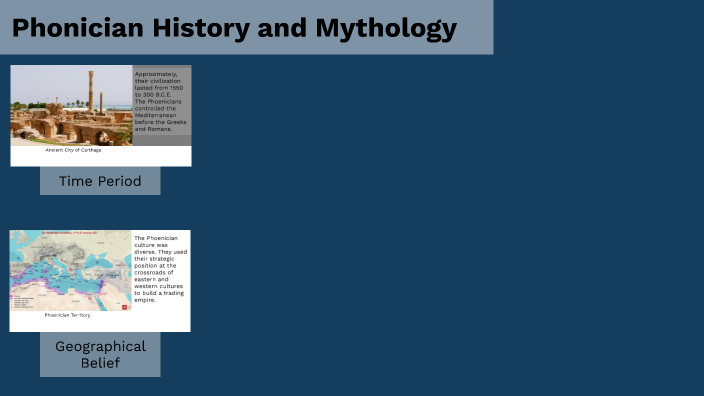 Phoenician/Carthaginian Mythology by Sevin Vang on Prezi