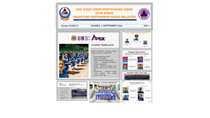KOR SISPA USM by mohd jaya mohd johan on Prezi