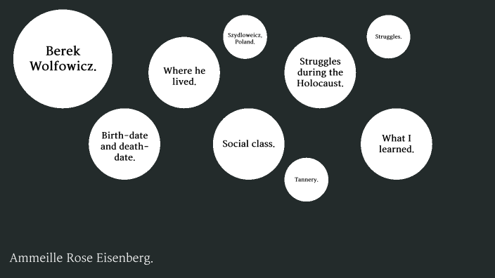 Berek Wolfowicz. - Ammeille Rose Eisenberg. by Ammeille Rose Eisenberg ...