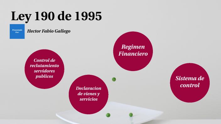 Ley 190 de 1995 by Viviana Tique on Prezi