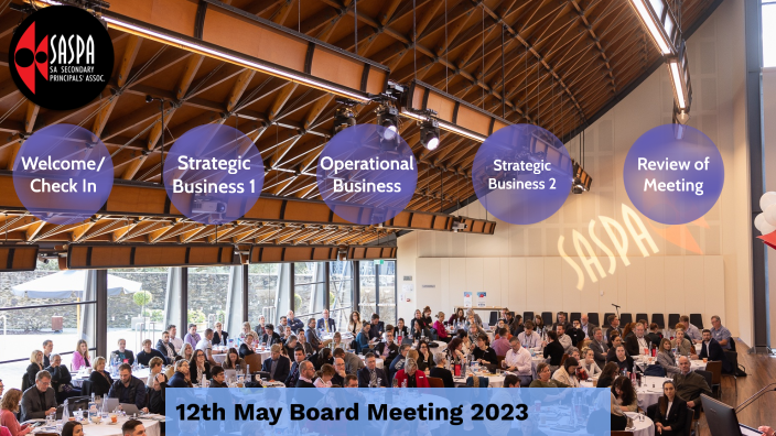 SASPA BOARD 12th May 2023 by Kym O'Loughlin on Prezi