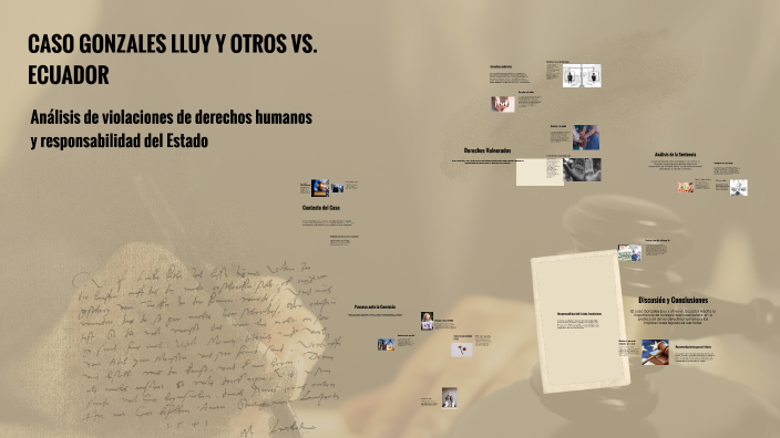 CASO GONZALES LLUY Y OTROS VS. ECUADOR by Carlos daniel on Prezi