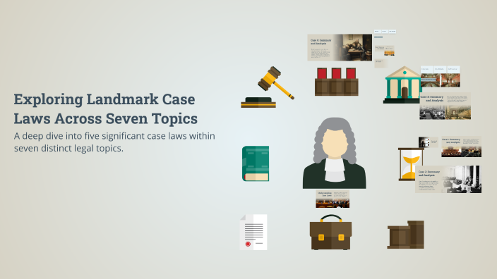 Exploring Landmark Case Laws Across Seven Topics by Rhithami ...