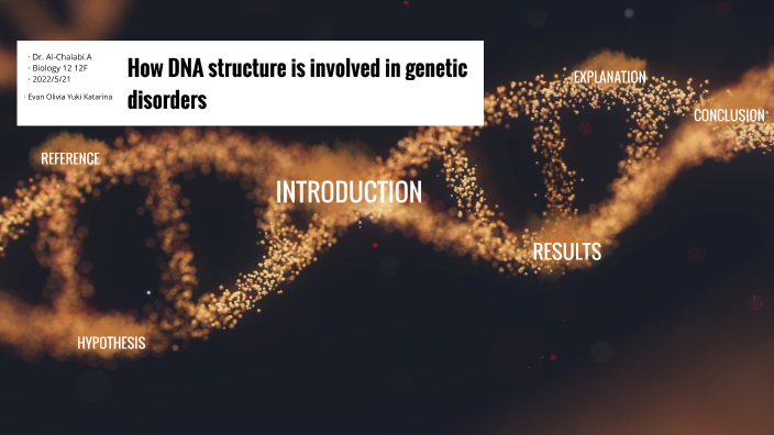 How DNA structure is involved in genetic disorders by Evan Han on Prezi