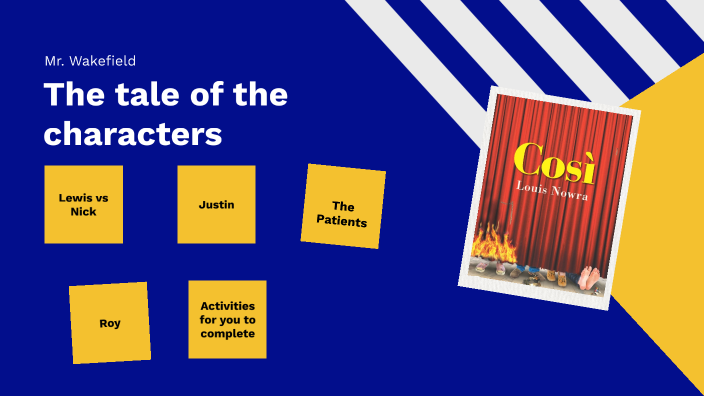 Cosi - Characters Cont. by Jeremy Wakefield on Prezi