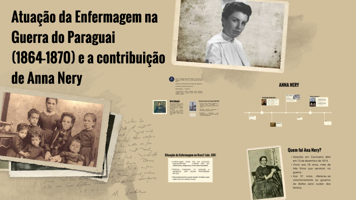 Atuação da Enfermagem na Guerra do Paraguai (1864-1870) e a ...