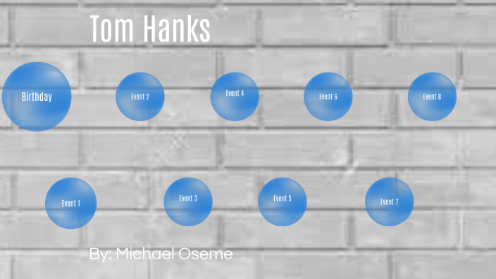 Tom Hanks Timeline by MICHAEL OSEME on Prezi