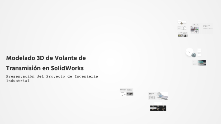 Modelado 3D de Volante de Transmisión en SolidWorks by Angie Laiza ...