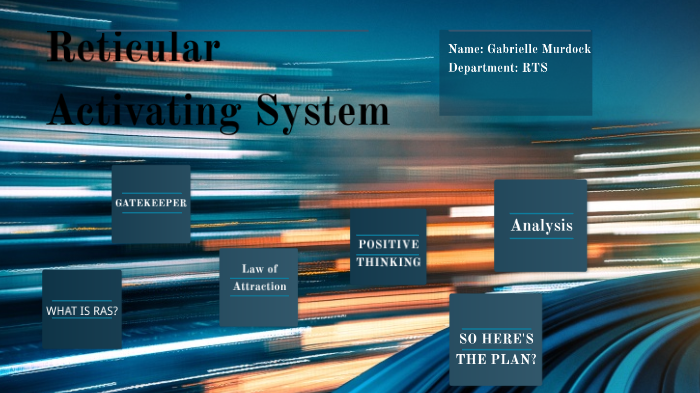 Recticular Activating System by Gabrielle Murdock on Prezi